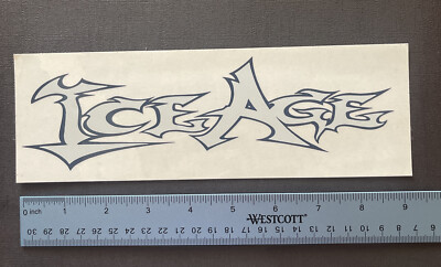ICE AGE VINYL STICKER / DECAL 9 1/4”x 3” | eBay
