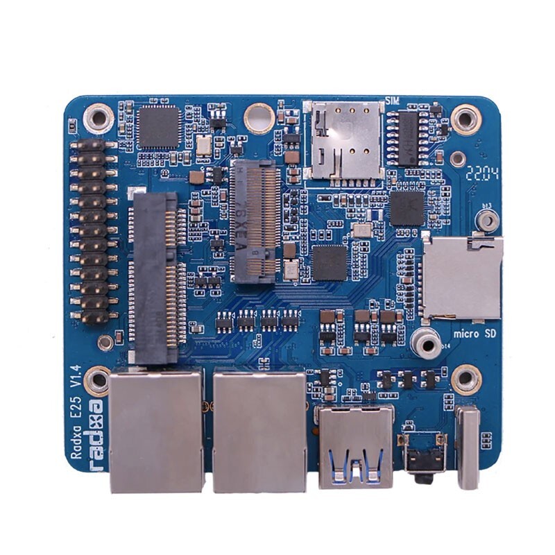 8G RAM 32G EMMC Dual Network Interface Development Board w/ Core Board ...