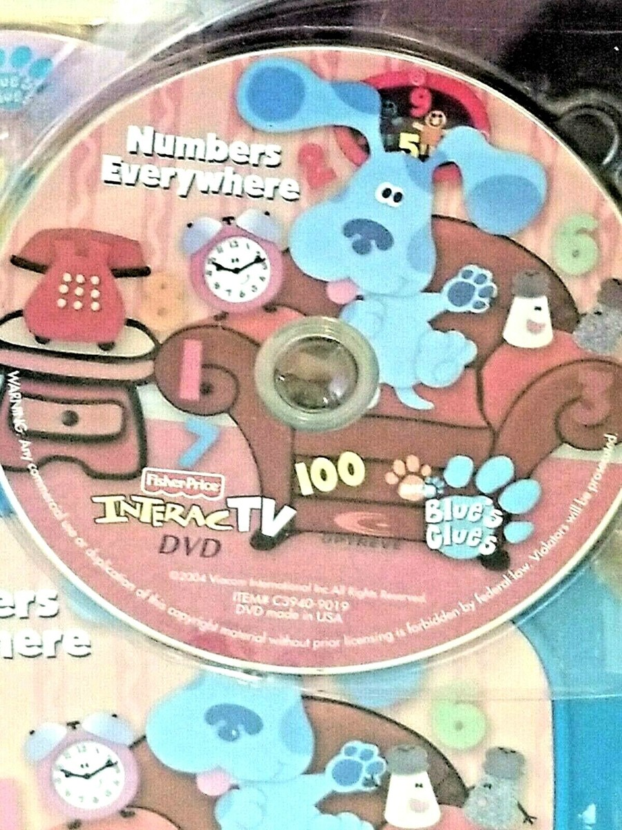 Blues Clues Numbers Everywhere