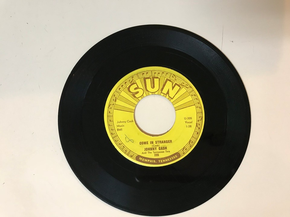 ROCKABILLY 45 RPM RECORD - JOHNNY CASH - SUN 295 | eBay