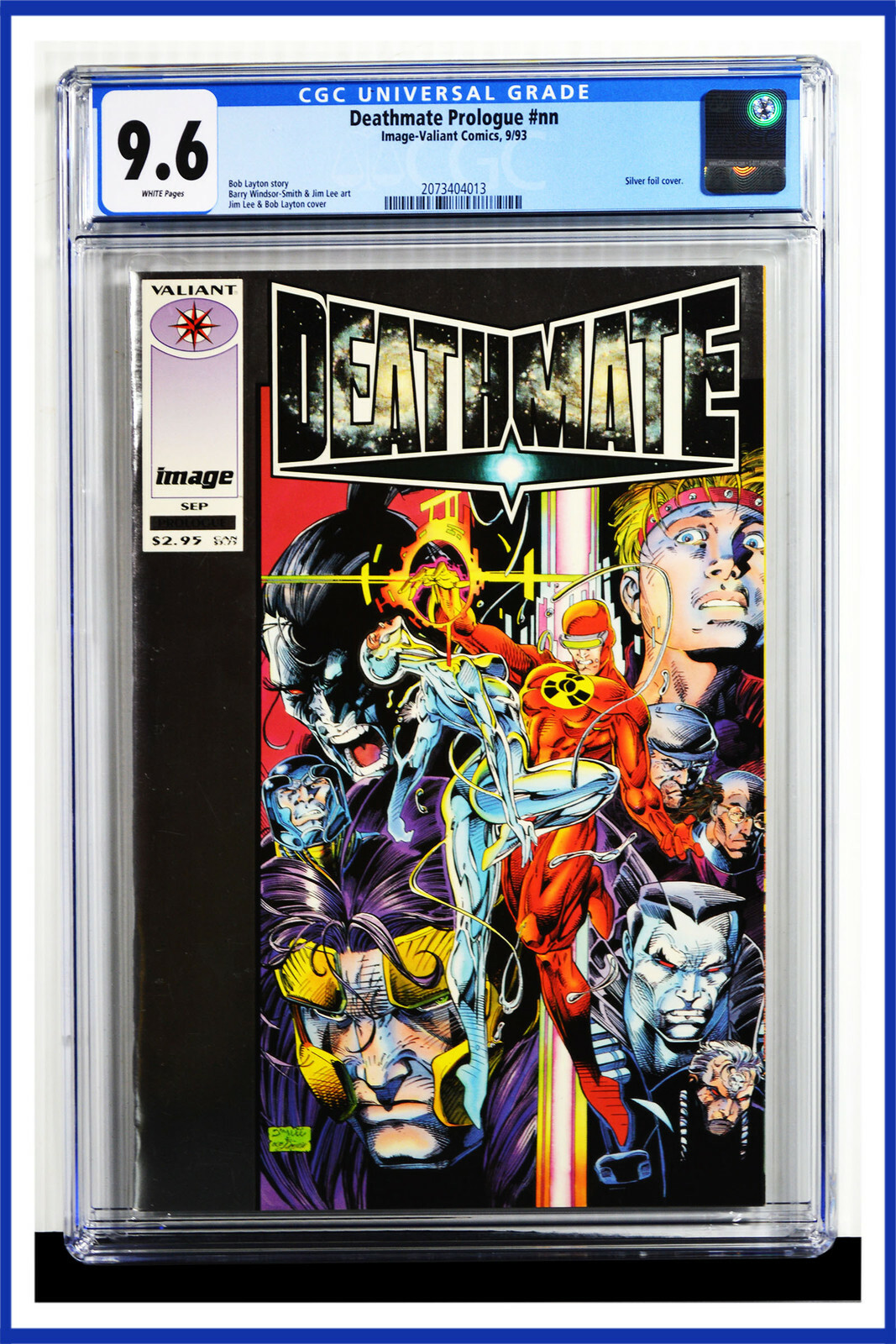 Deathmate Prologue #nn CGC Graded 9.6 Image-Valiant 1993 Silver Foil ...
