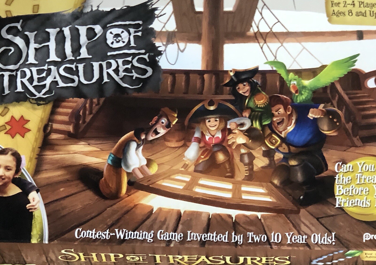 Pressman Ship of Treasures Board Game Invented by 10 Yr Olds | eBay