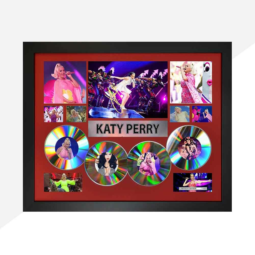 Katy Perry 4CD Signed Framed Memorabilia Limited Ed - Multiple ...