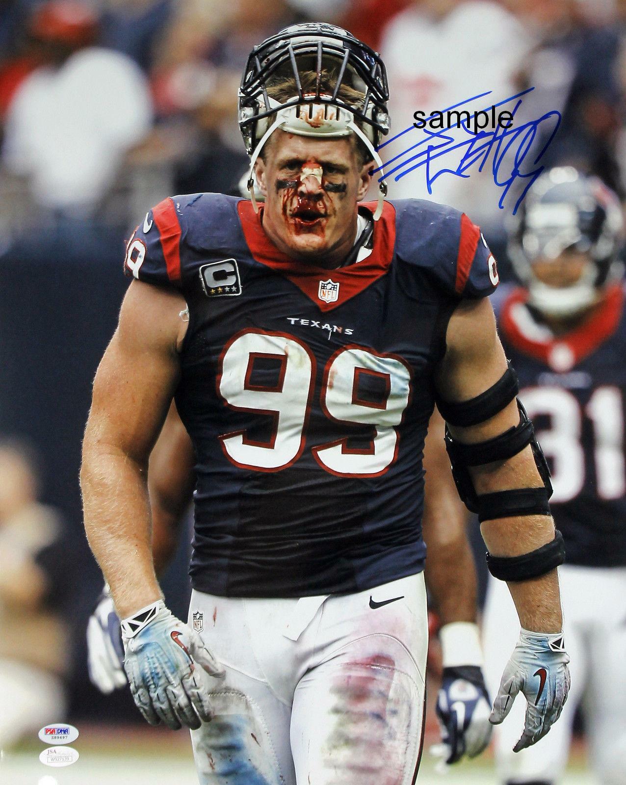 JJ WATT #3 REPRINT 8X10 PHOTO SIGNED AUTOGRAPHED PICTURE MAN CAVE GIFT ...