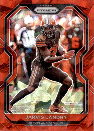 2020 Prizm Red Cracked Ice JARVIS LANDRY Cleveland Browns #58 | eBay
