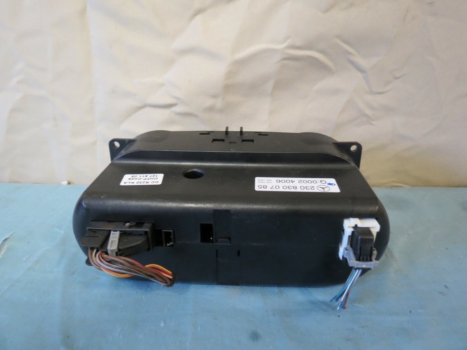 03-08 Mercedes r230 SL AC Temperature Heat Climate Control Unit OEM ...