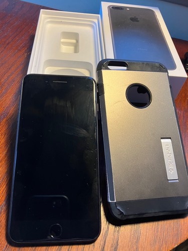 Apple iPhone 7 Plus 256GB Jet Black (Unlocked) A1661 (CDMA+GSM ...