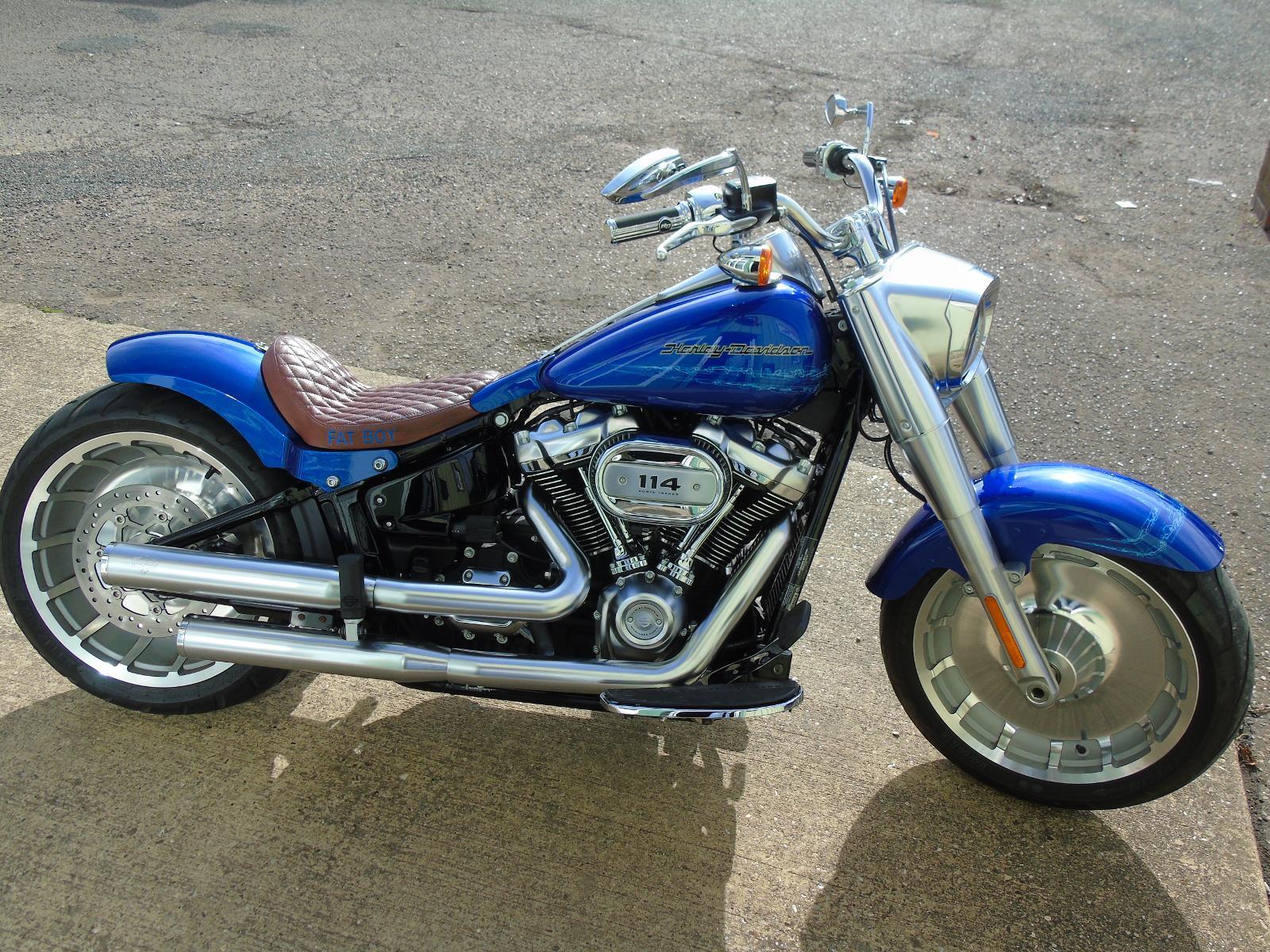 Harley-Davidson FLFBS 114 Fatboy 2020, Absolute Stunner Only 1600 Miles ...