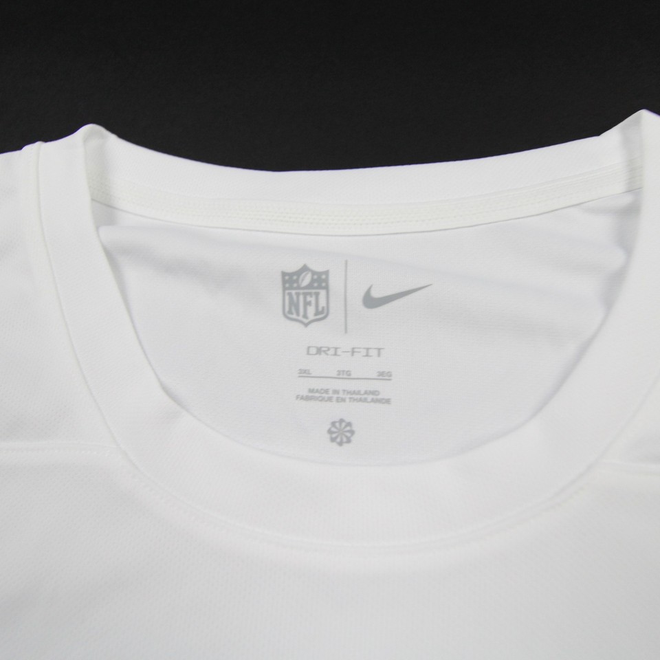 New York Jets Nike NFL On Field Dri-Fit Short Sleeve Shirt Men's White ...