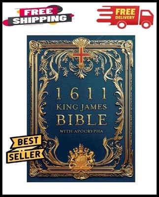 1611 King James Bible with Apocrypha: Authentic Text with Updated ...