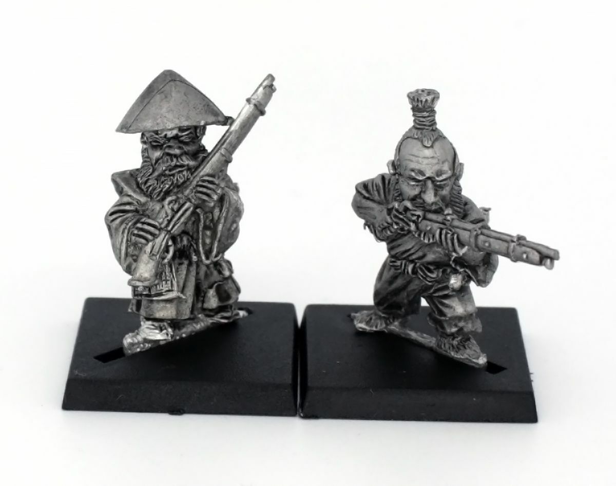 Samurai Dwarf Musketeers 28mm Metal Unpainted | eBay