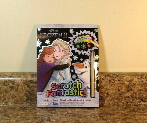 Disney Frozen II Scratch Fantastic Activity Book Set NEW 805219458143| eBay