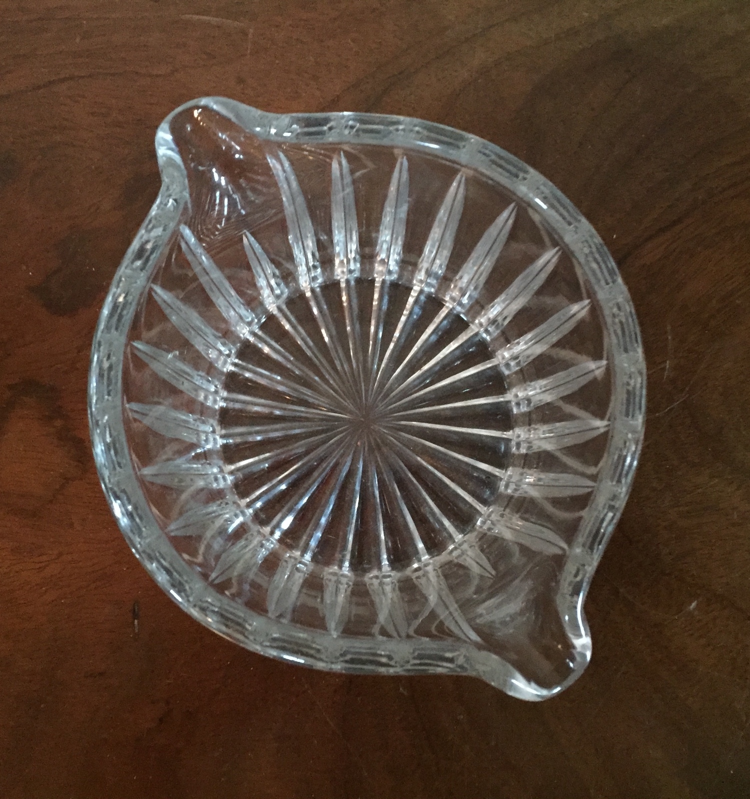 Antique French Crystal Glass Wine Rinser 19th century Heavy Baccarat ...