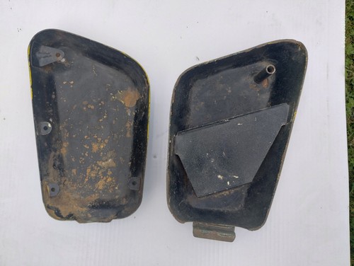 Genuine Yamaha FS1E early model ~ Pair of Metal Side Panels | eBay UK