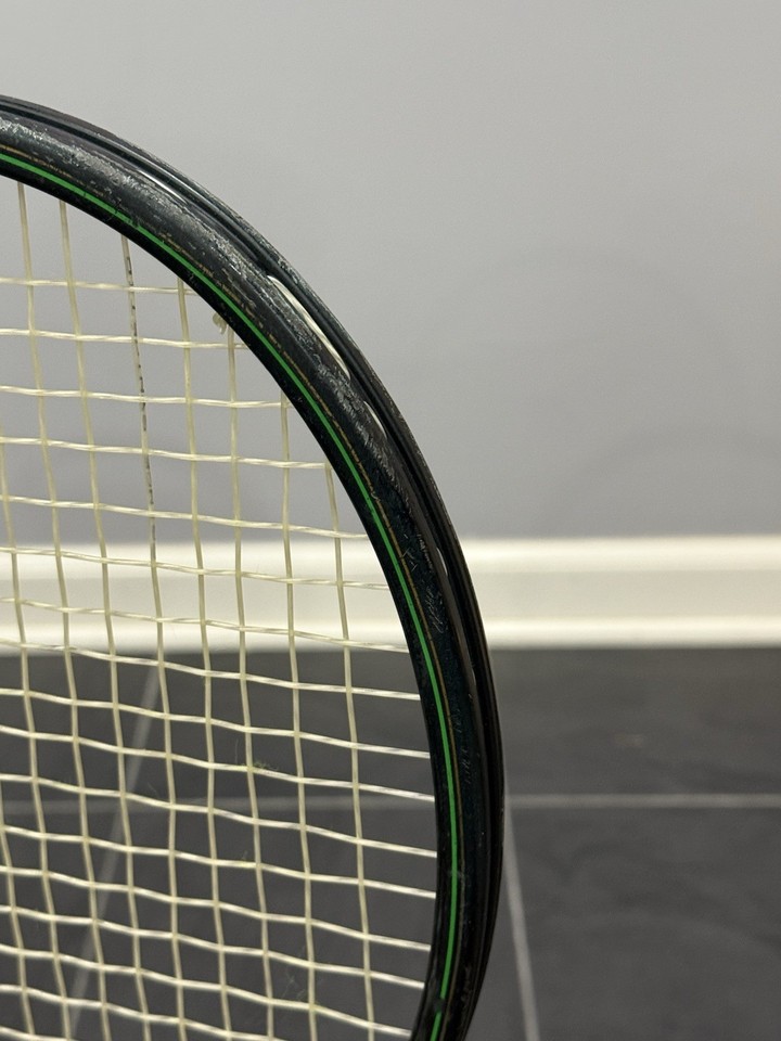 Dunlop Max 200g John McEnroe Racquet 4 1/2 Leather Grip With Case | eBay