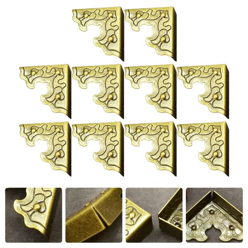 20 Pcs Protective Corner Protector Chinese Style Protectors Bronze ...