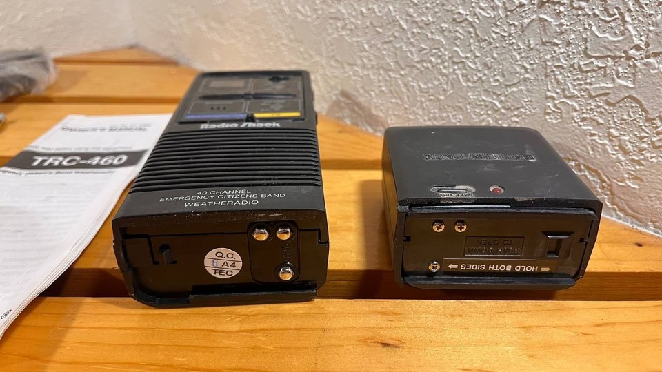 RadioShack TRC-460 Battery-Powered CB Radio Model 21-1559 | eBay