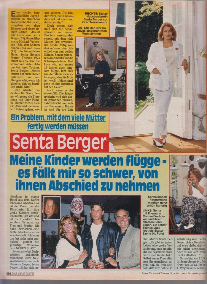 Das neue Blatt Stefanie Hertel,Steffi Graf,Sydne Rome,Günter Strack ...