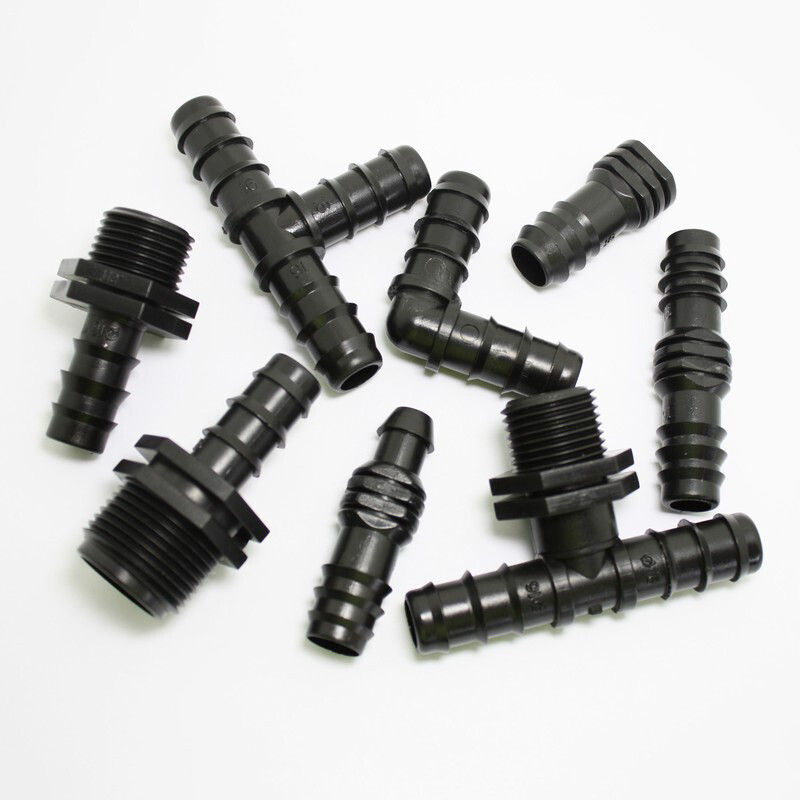 Agricultural Garden Micro Irrigation Watering System Connectors for ID ...