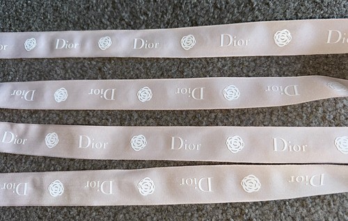 Pastel Blush Rose Dior Ribbon Gift Wrapping DIY Decor SOLD BY METRE ...