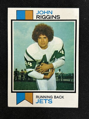 1973 Topps #245 John Riggins VG-EX New York Jets HOF *456 | eBay