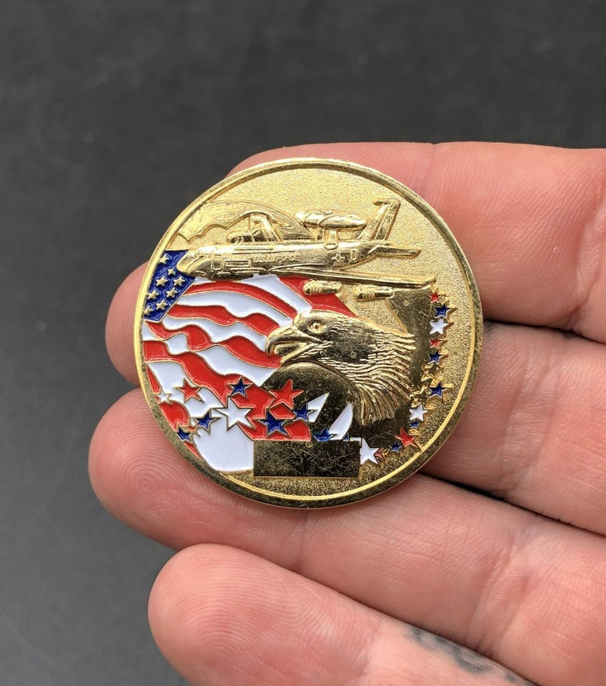 US Forces/ Canadian Forces Operation Iraqi Freedom AWACS Challenge Coin ...