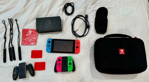 Nintendo Switch 32GB Console + Bundle - system, controllers, travel ...