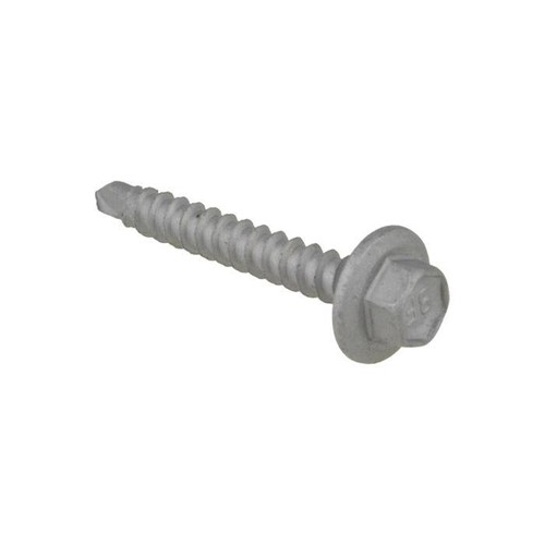 Qty 200 Hex Flange Batten Fix 12g x 40mm Metal or Timber Screw ...
