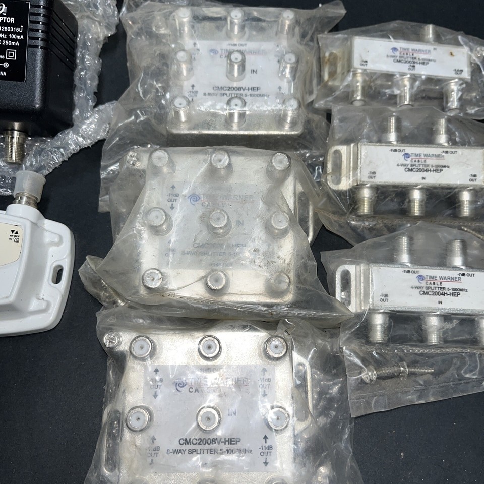 PCT-MA2-M Multimedia drop Amplifier with 8way 3way 2way cable splitters ...