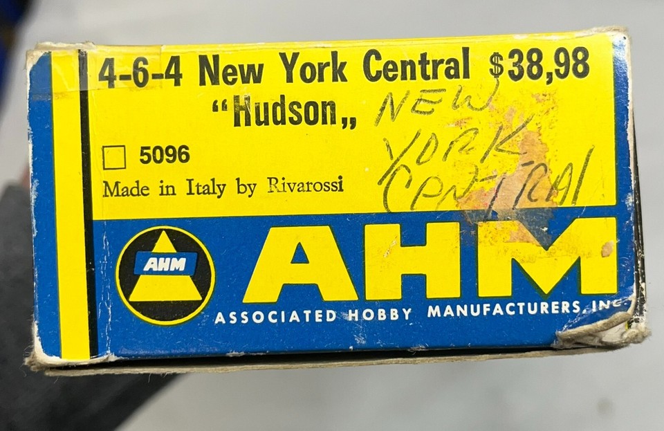 AHM Rivarossi HO Scale 4-6-4 New York Central Running With Box | eBay