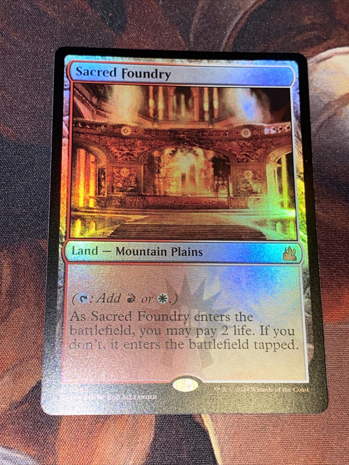 Sacred Foundry X1 Mtg Foil Ravnica Remaster Nm | eBay