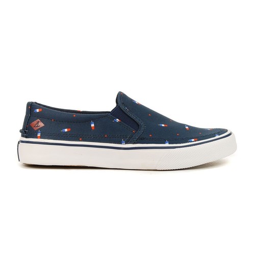 Sperry x Popsicle Firecracker Men's Striper II Navy Slip-On Sneaker 11 ...