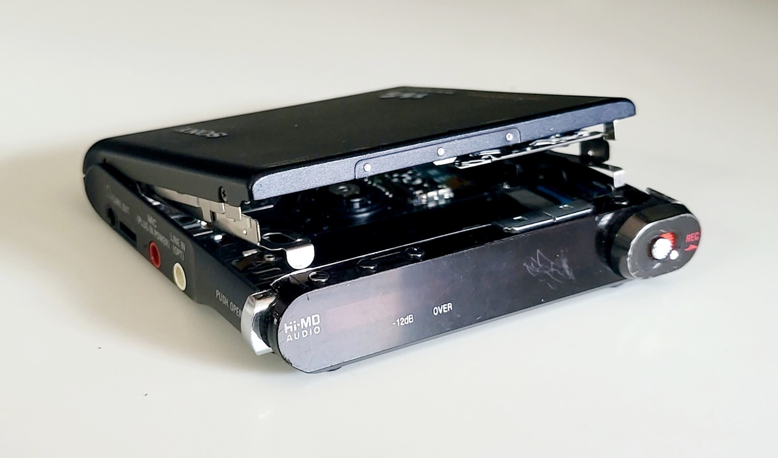 Sony Mz-Rh1 Hi-Md Walkman Digital Music Player Minidisc/Mp3+1GB Hi-MD ...