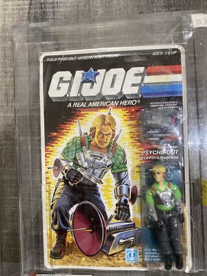 UNBOXED Vintage 1987 GI Joe Psyche Out v1 Figure & Accessories 100% ...