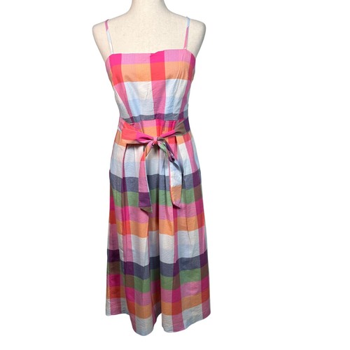 Kate Spade New York Plaid Dress Target Collab Sleeveless Midi Sundress ...