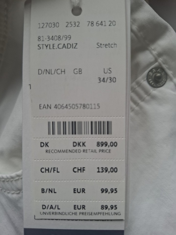 Brax Jeans Herren weiss neu | eBay.de