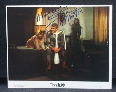 Steve Martin Autograph on The Jerk Lobby Card | eBay