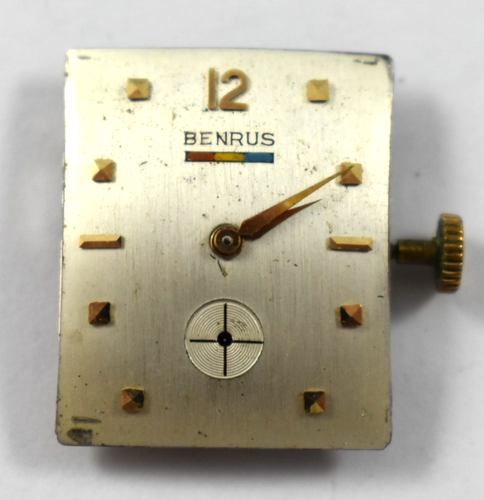Vintage Benrus Manual Wind 17J Model BO1 Wrist Watch Movement lot.qz | eBay
