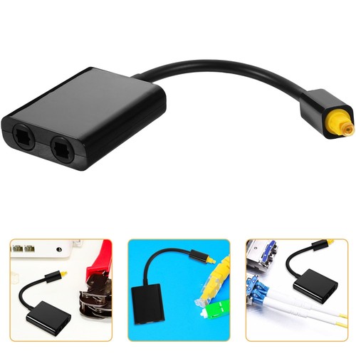 Fiber Converter Optical Spliter Audio Adapter Splitter 1x2 Digital | eBay