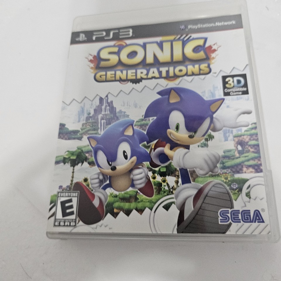 Sonic Generations PlayStation 3 PS3 Complete Video Game | eBay