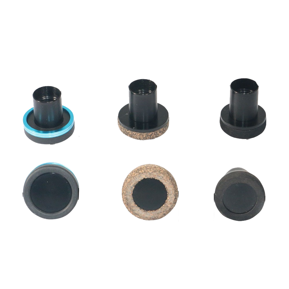 Screw Open Detachable End Cap for Fishing Rod Tail Butt Repair 27/27.5 ...