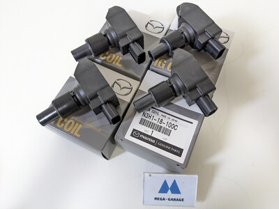 N3H1-18-100C×4 Genuine Mazda RX8 RX-8 SE3P 13B Rotary Ignition Coil ...