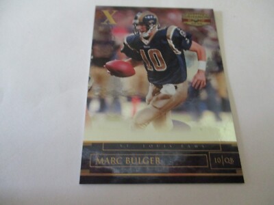 2007 Gridiron Gear X Gold Foil Mark Bulger Card #41 Serial #25/100 | eBay