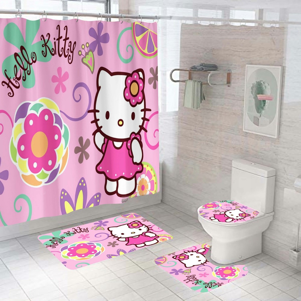 Hello Kitty Bathroom Tiles Hello Kitty Bathroom – Hello Kitty Hell