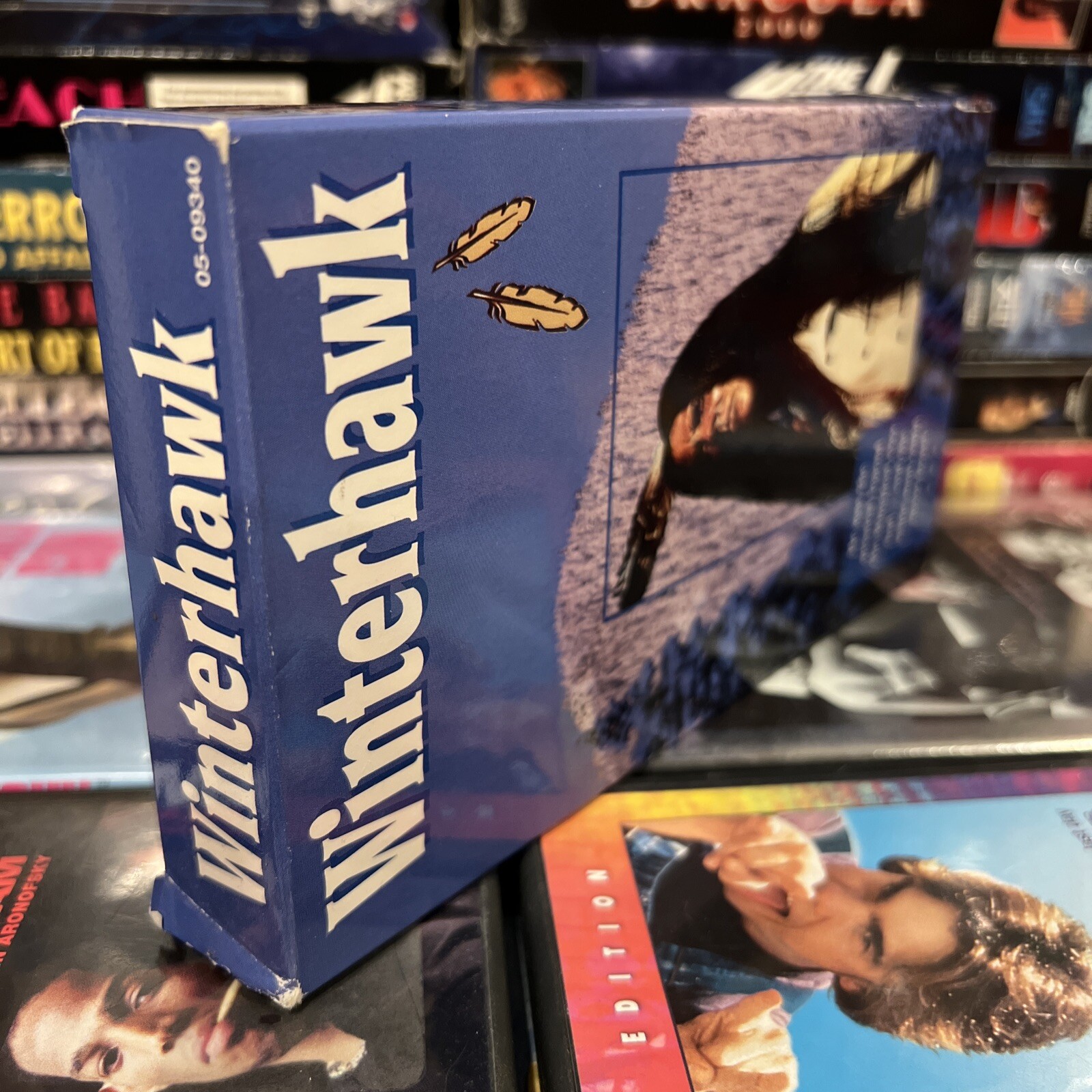 Winterhawk 1975 VHS Michael Dante Blackfoot Native Americans Small Pox ...