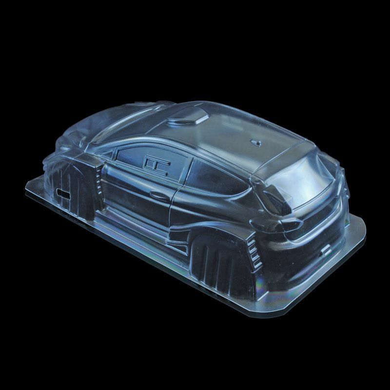 1/10 Lexan Clear RC Car Body Shell for FORD FIESTA RALLY WT200mm | eBay