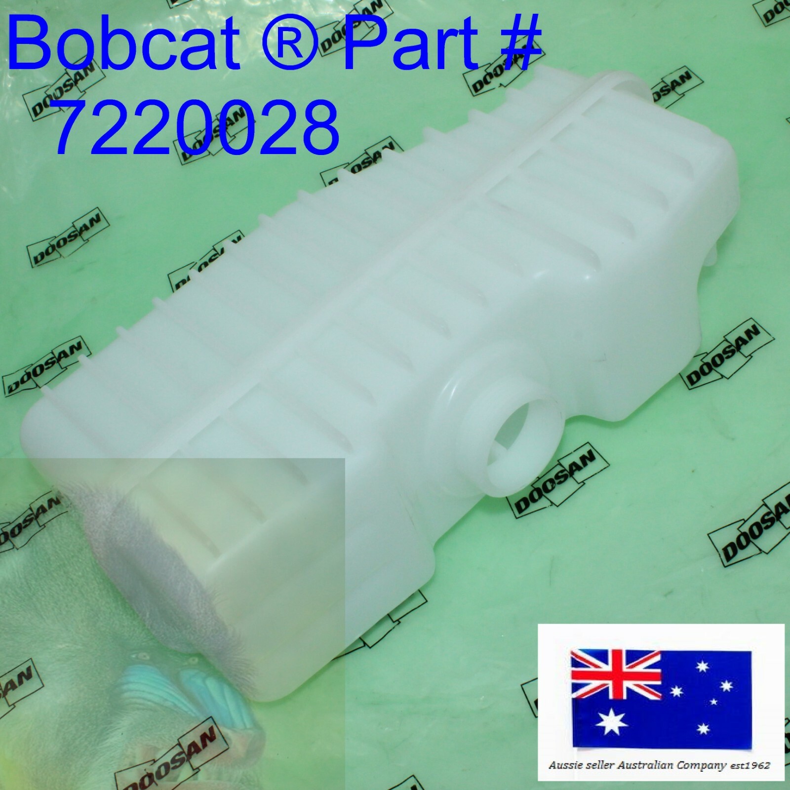 Radiator Water Coolant Reservoir Tank for Bobcat 7220028 T450 T550 T590 ...