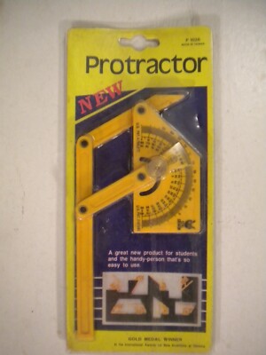 Vintage Protractor P 1028 Gold Medal Winner Award by CCKL Creator | eBay