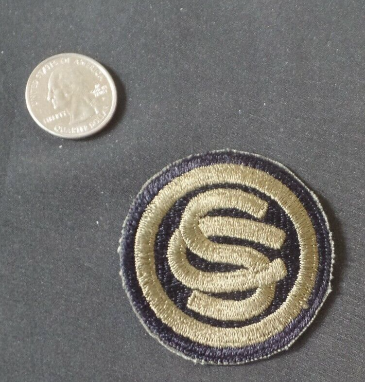 Original WW2 Army Officer Candidate School Patch. No Reaction to UV ...