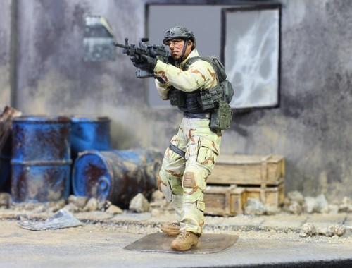 PreSale Pro-Painted Set 02 US Delta Forces In Battle - Set 3 (no base ...